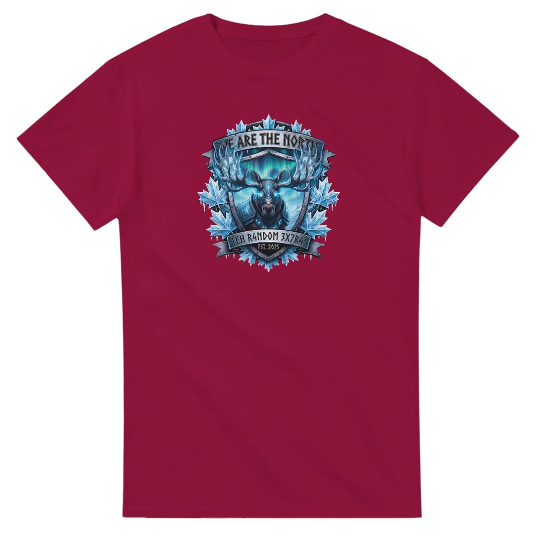 The Battle Moose Runic Antler Tee | We Are the North Faction | Teh ...