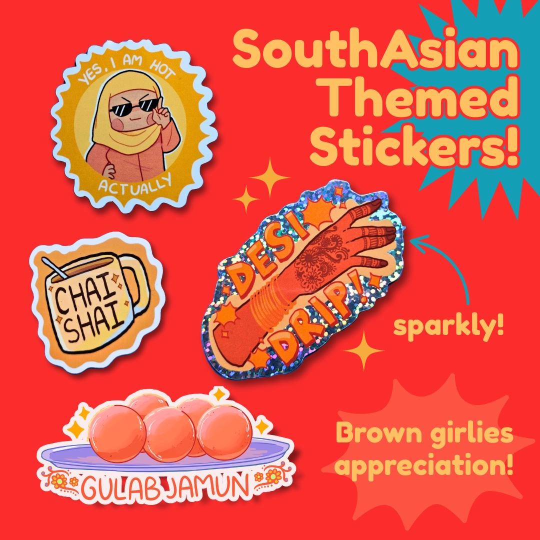 Muslim/desi Islamic Theme Sticker Pack | Muslim Stickers - Etsy