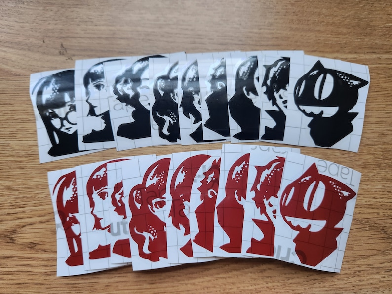Persona 5 Sprite Decals - Etsy