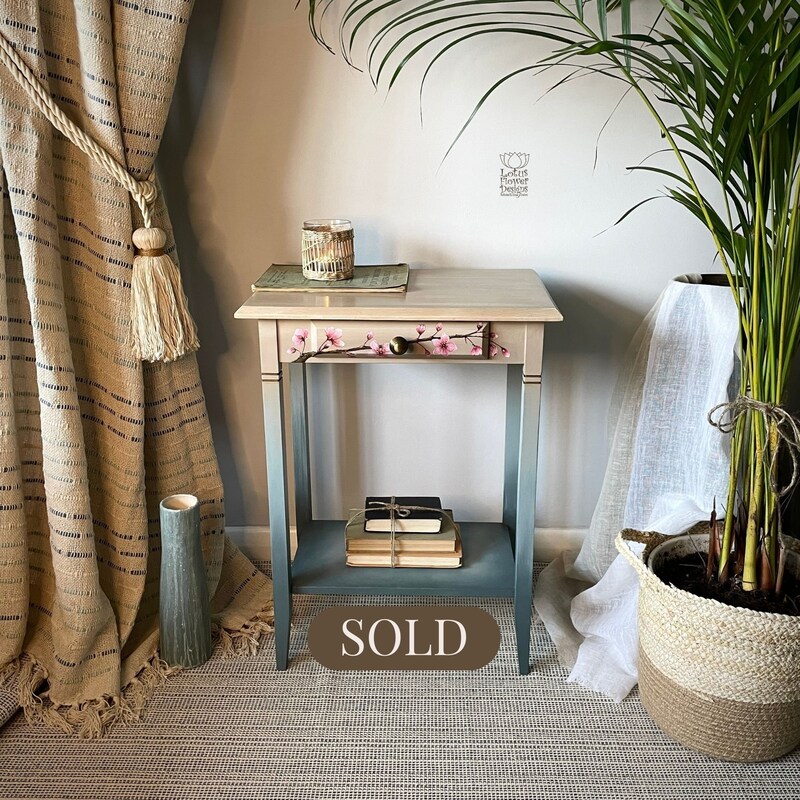 Upcycled Side Table - Etsy UK