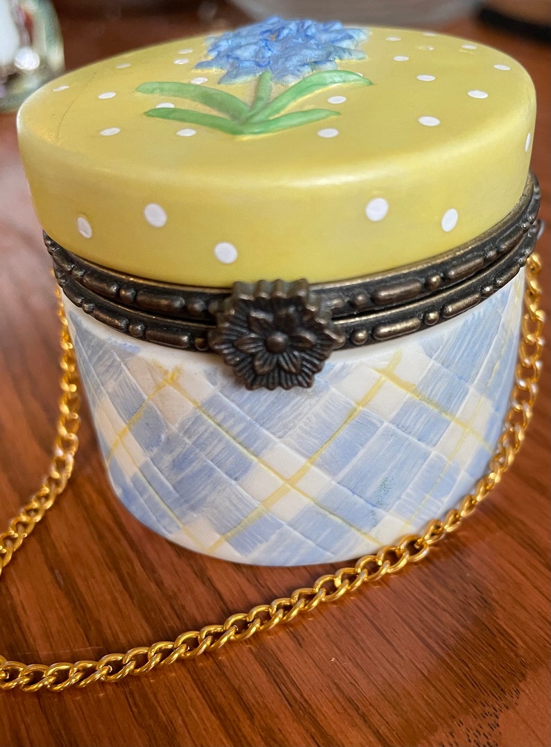 Mini Hat Box With Hat Inside, Trinket Box, Unique Trinket Boxes With ...