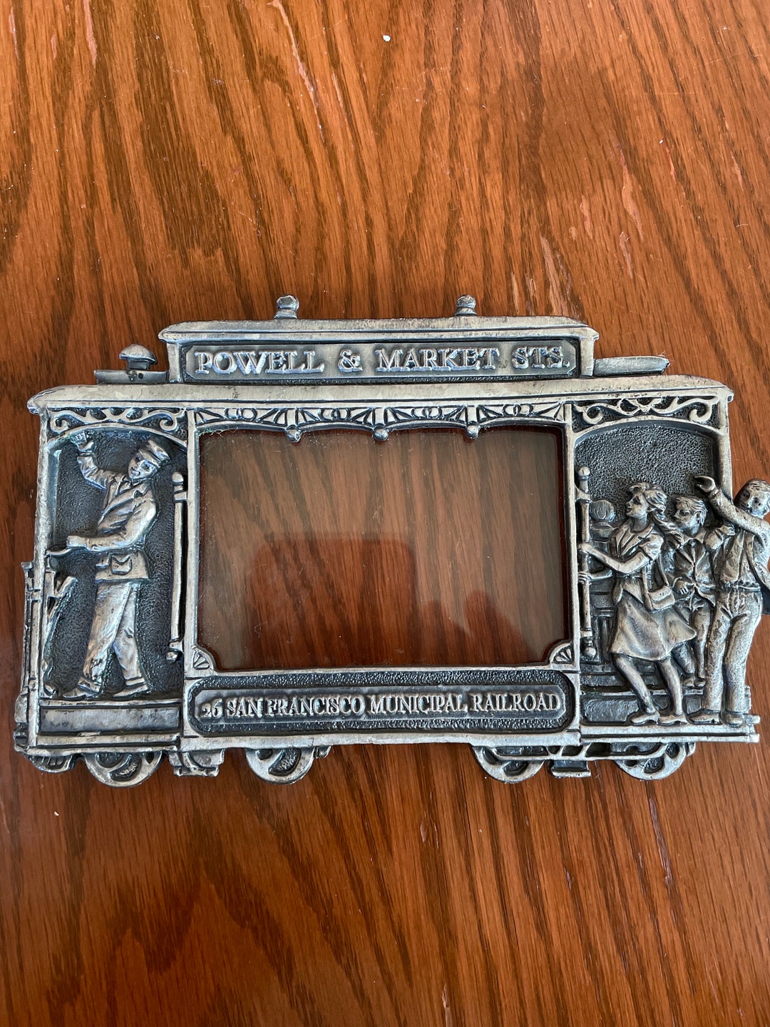 San Francisco Municipal Railroad Picture Frame, Train Car Photo Frame ...