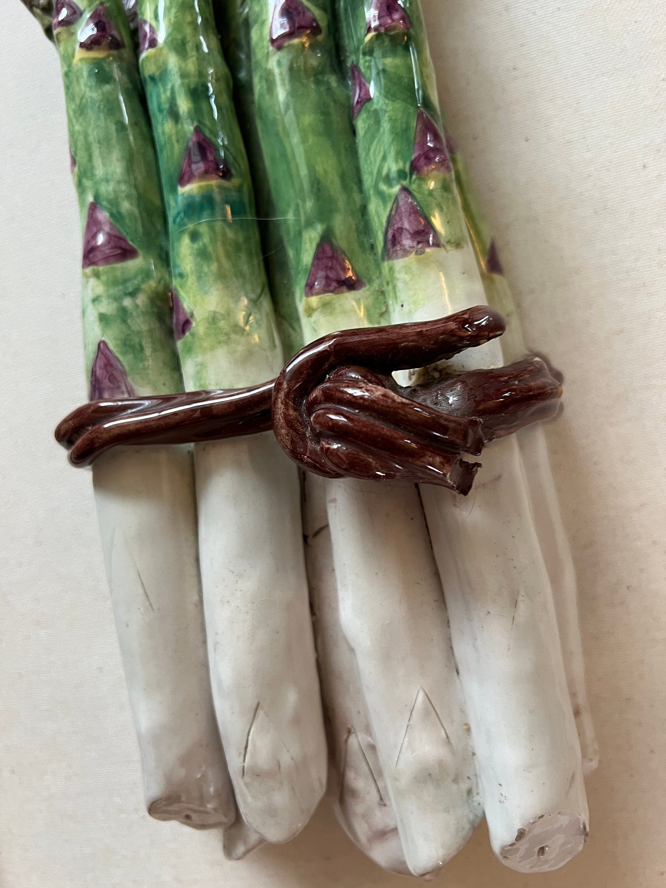 Vintage Handmade Original Ceramic Wall Art, Vegtable Sculpture ...