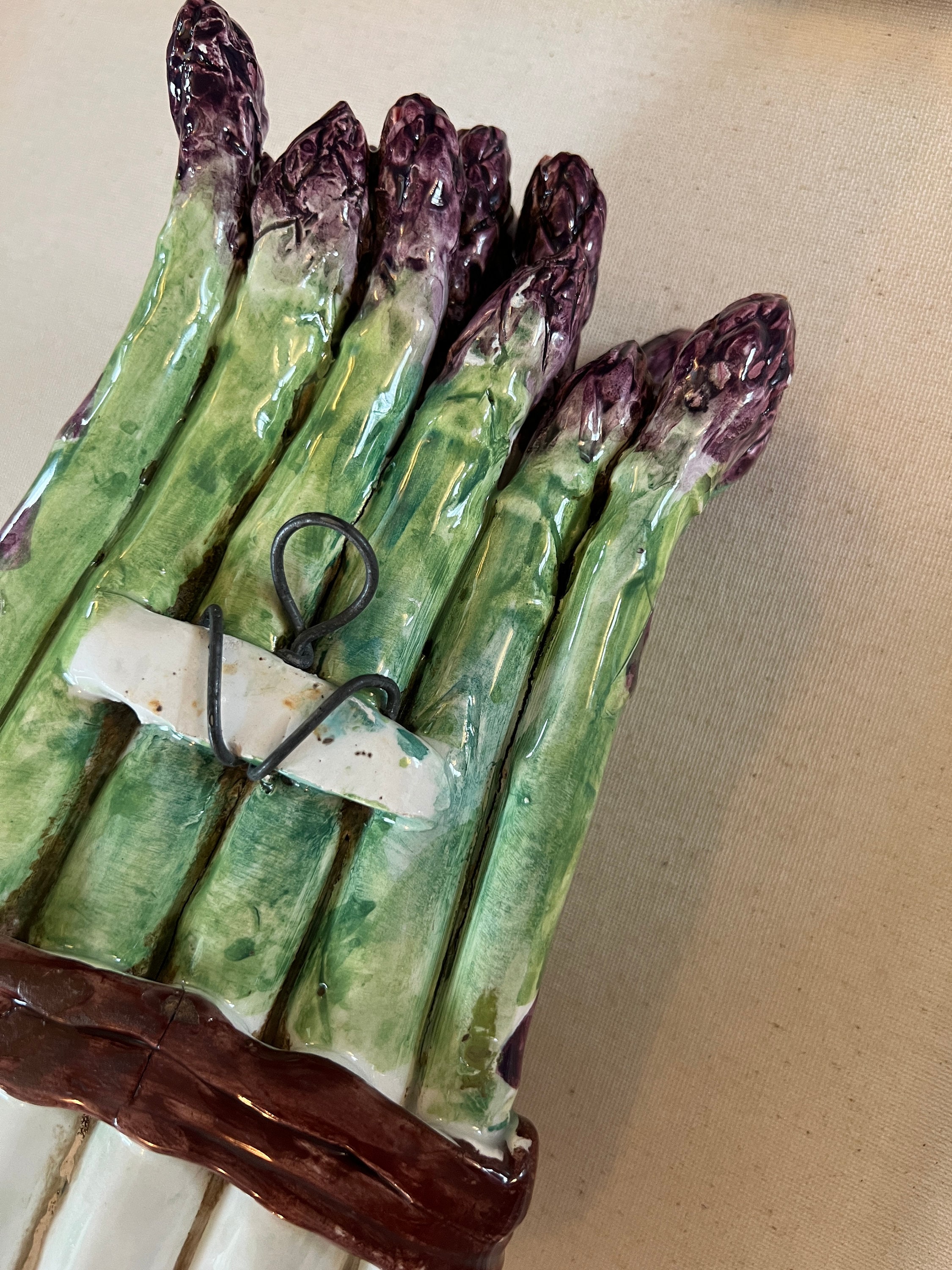 Vintage Handmade Original Ceramic Wall Art, Vegtable Sculpture ...