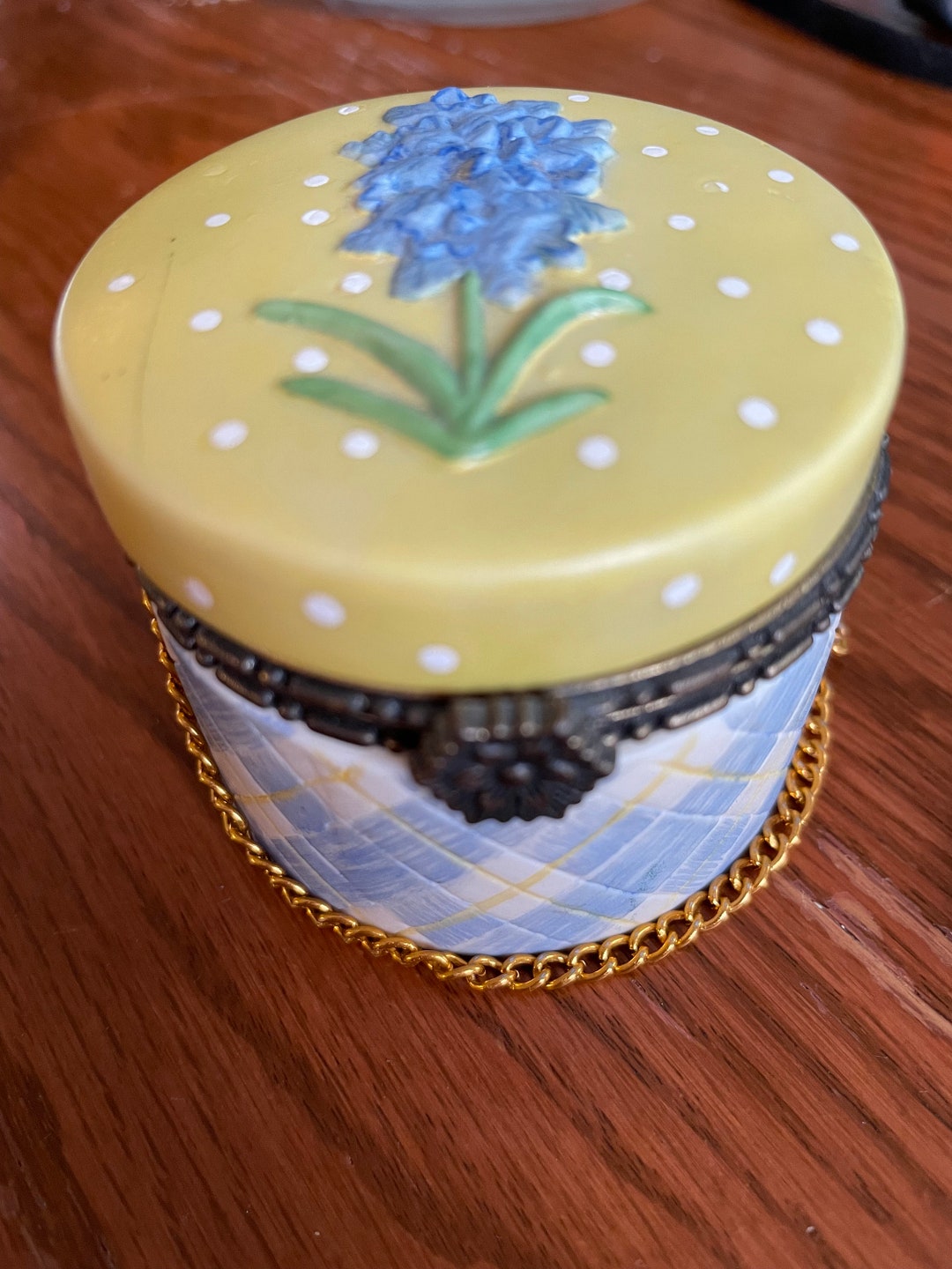 Mini Hat Box With Hat Inside, Trinket Box, Unique Trinket Boxes With ...