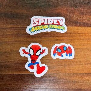 Spidey and His Amazing Friends Stickers | Easy Peel Stickers ...