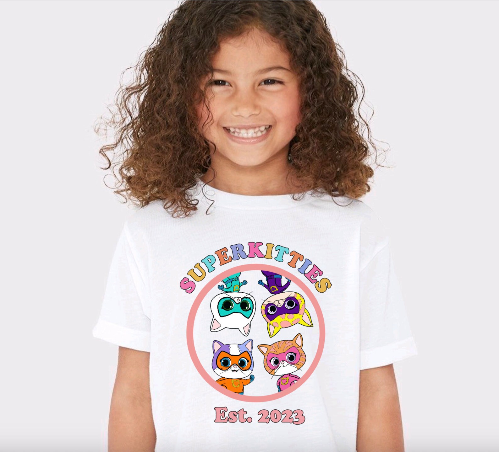 Superkitties | Bitsy | Ginny | Buddy | Sparks | Superkitties Shirt ...