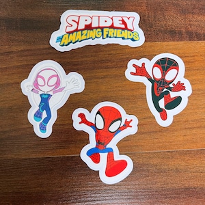 Spidey and His Amazing Friends Stickers | Easy Peel Stickers ...