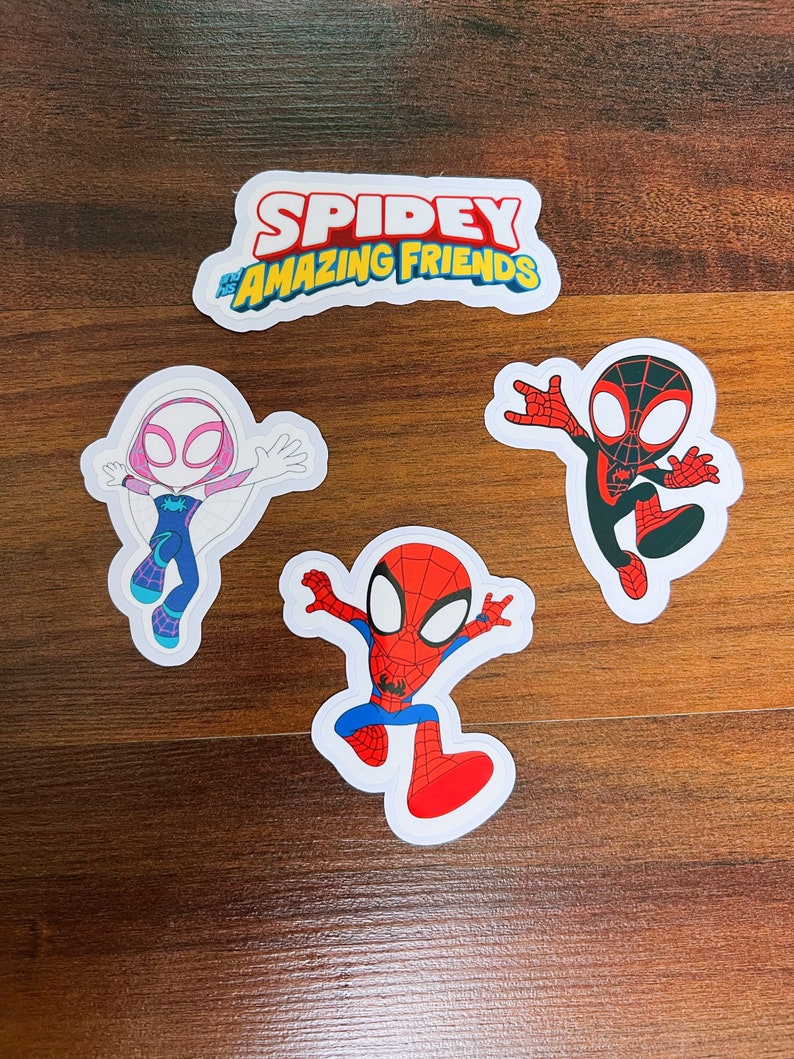 Spidey and His Amazing Friends Stickers | Easy Peel Stickers ...