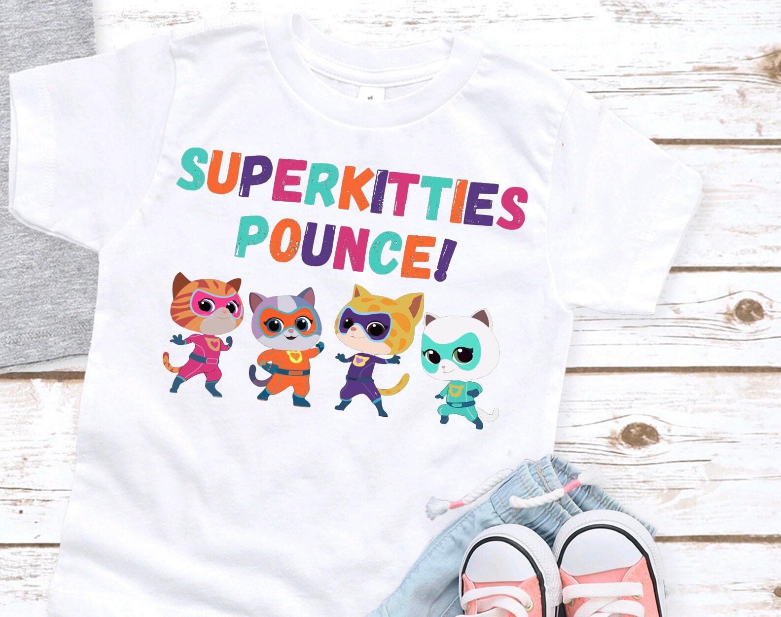 Superkitties Bitsy Ginny Buddy Sparks Custom Shirts - Etsy UK