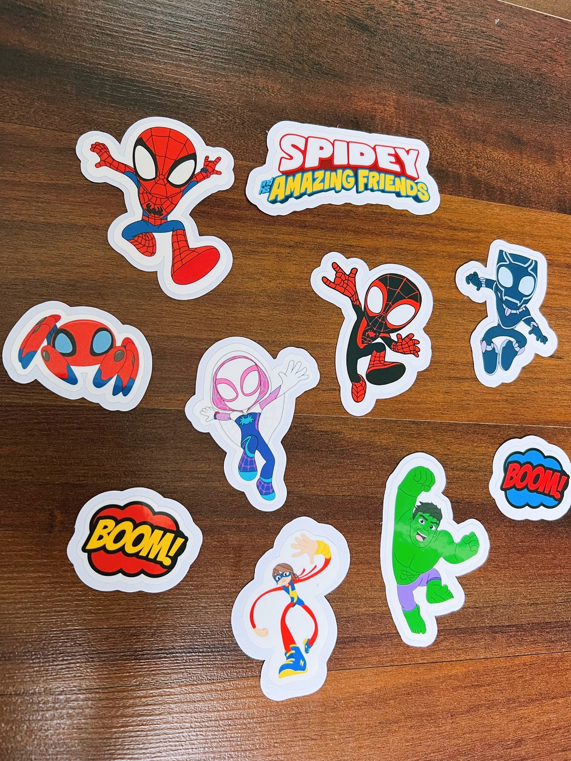 Spidey and His Amazing Friends Stickers | Easy Peel Stickers ...