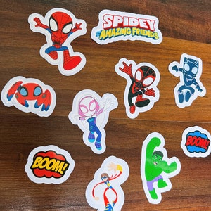 Spidey and His Amazing Friends Stickers | Easy Peel Stickers ...