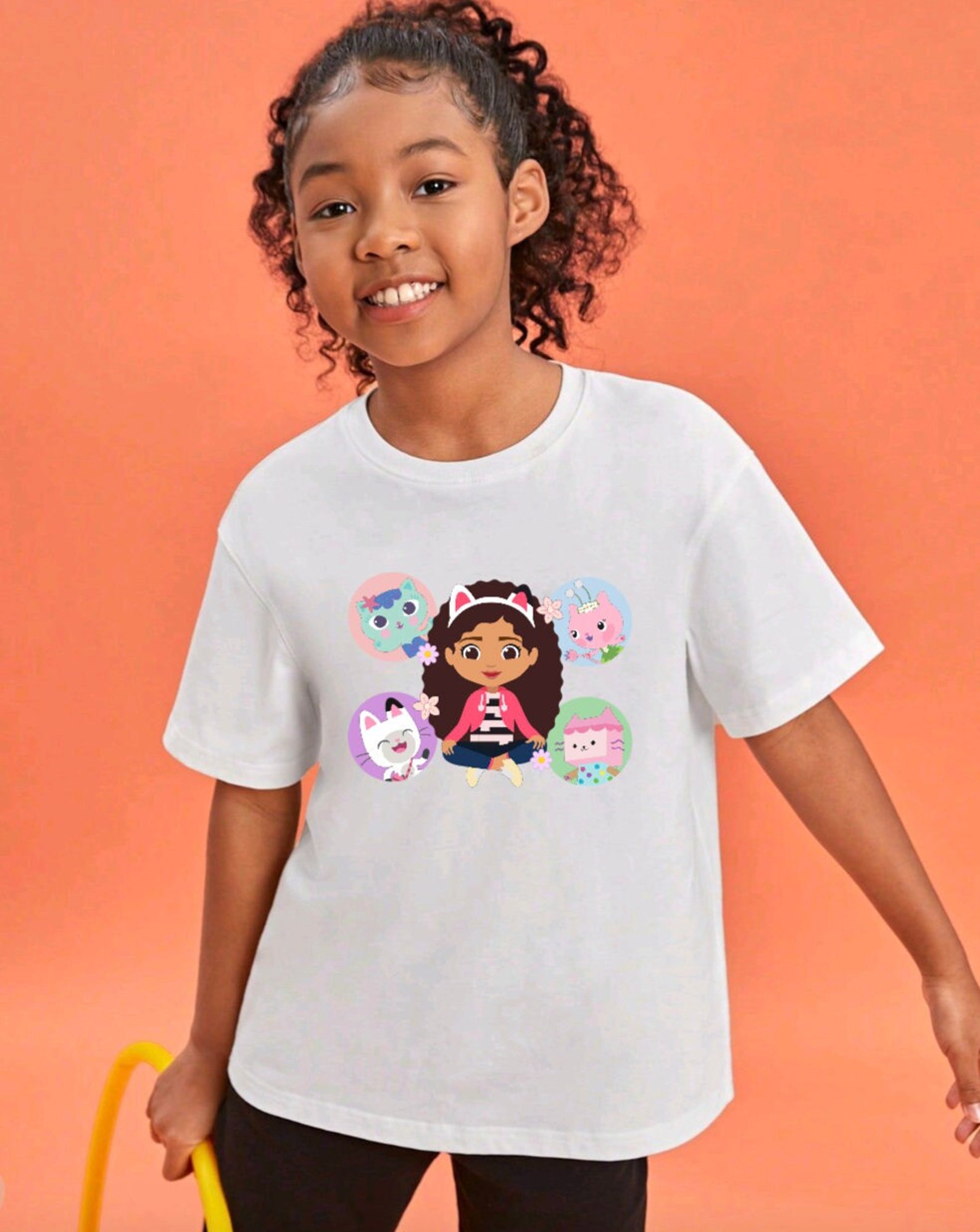 Gabbys Dollhouse Shirt Gabby Mercat Pandy Paws Kitty Fairy Baby Box ...