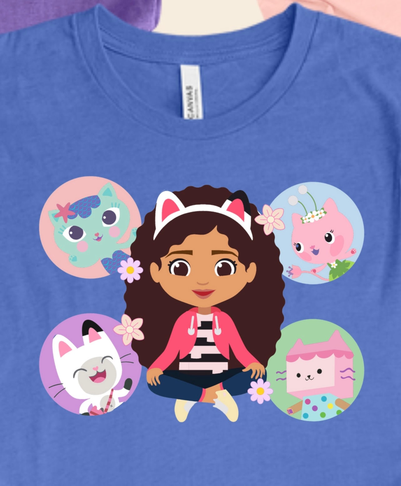 Gabbys Dollhouse Shirt Gabby Mercat Pandy Paws Kitty - Etsy