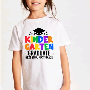 Kindergarten Graduate Next Stop: First Grade | Graduation ...