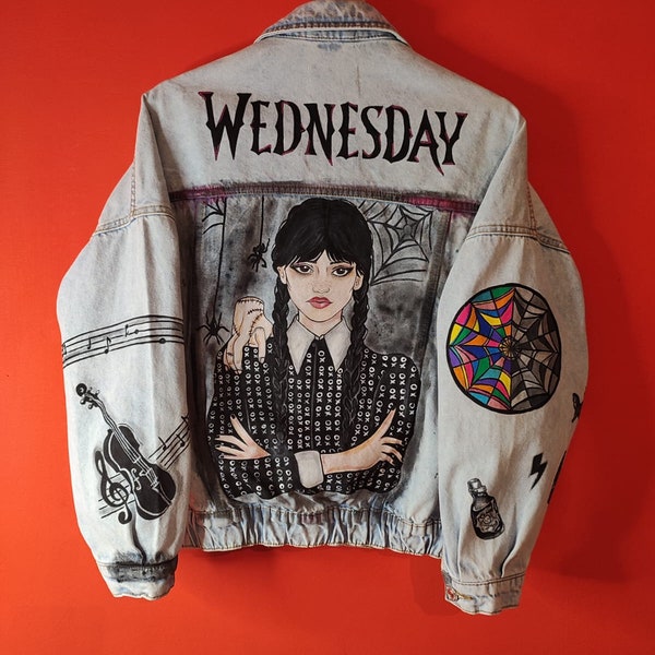Wednesday Addams Jacket - Etsy
