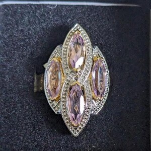 Marcel Drucker Womens 14K Yellow Gold Over Solid Sterling Silver ...