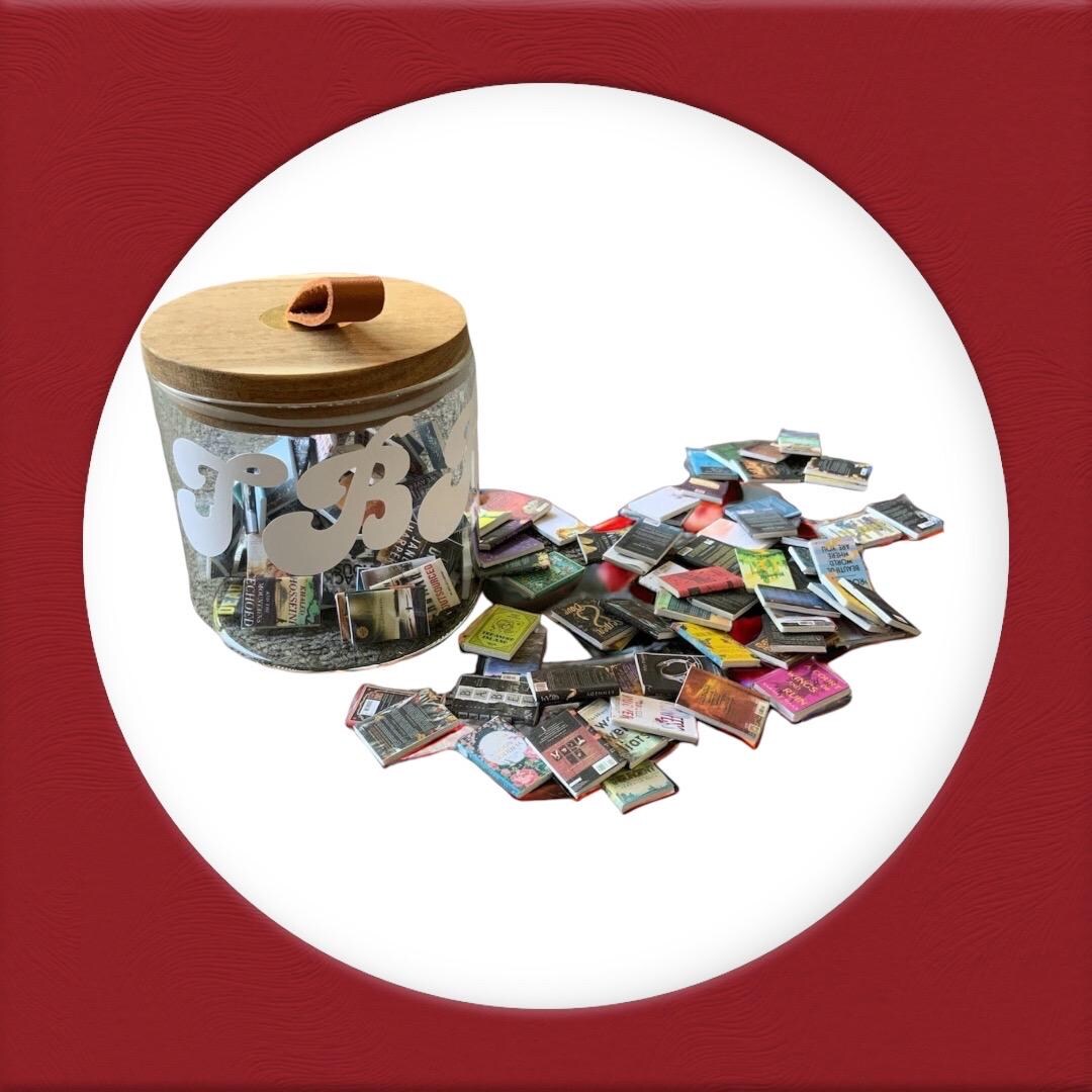 Personalised TBR and READ Jar | Bookish Gift | Reading Challenge Jar ...