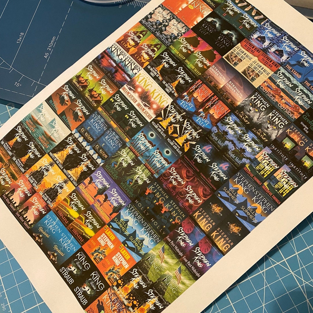 50 'stephen King' Digital Download Set of Miniature Book Covers ...