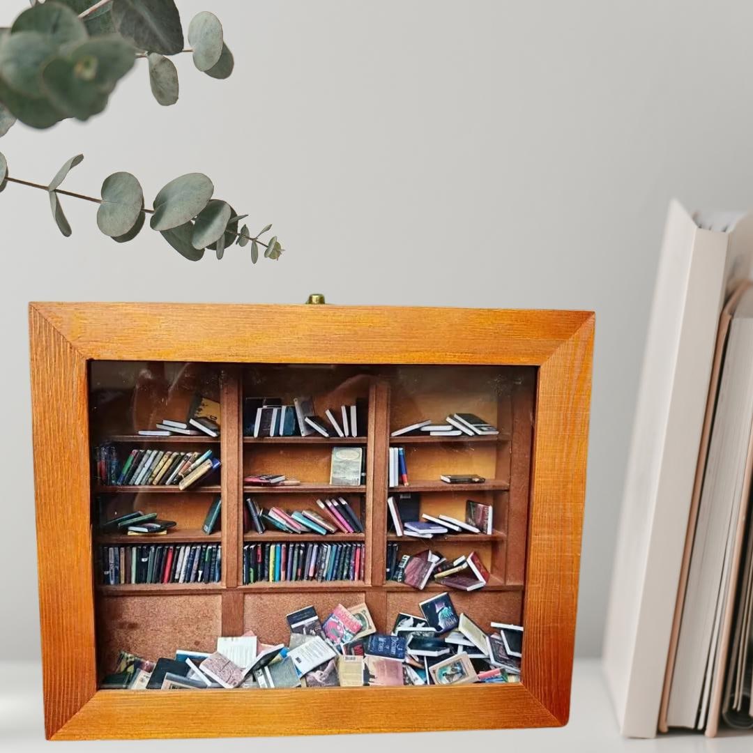 Large Anxiety Relief Miniature Bookcase - Choice of Colours - No ...