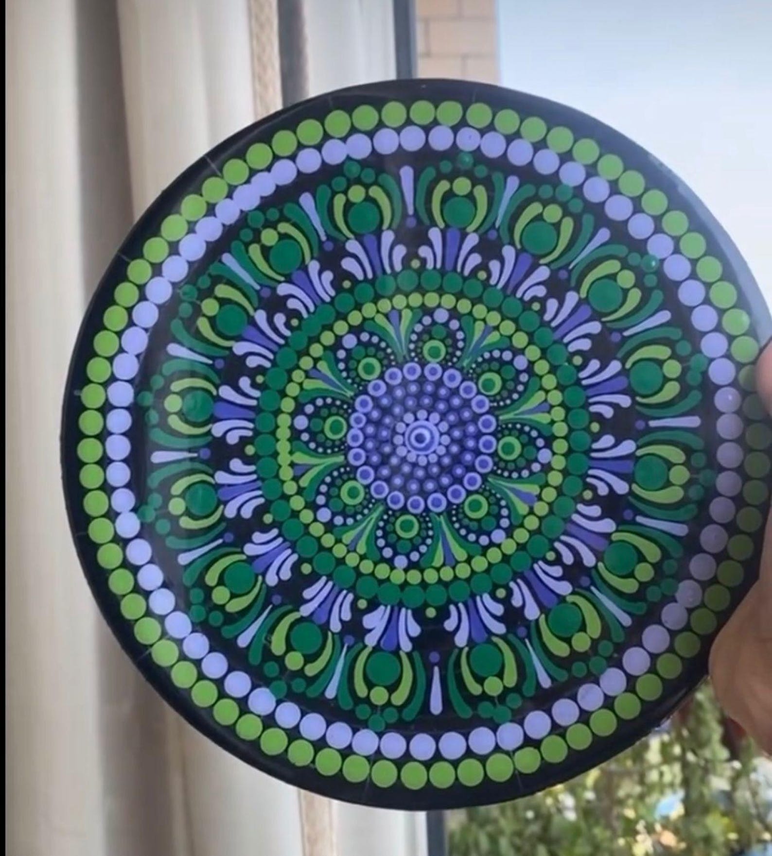 Handmade Mandala Wall Art, Wall Decor, Home Decor Round MDF Mandala ...