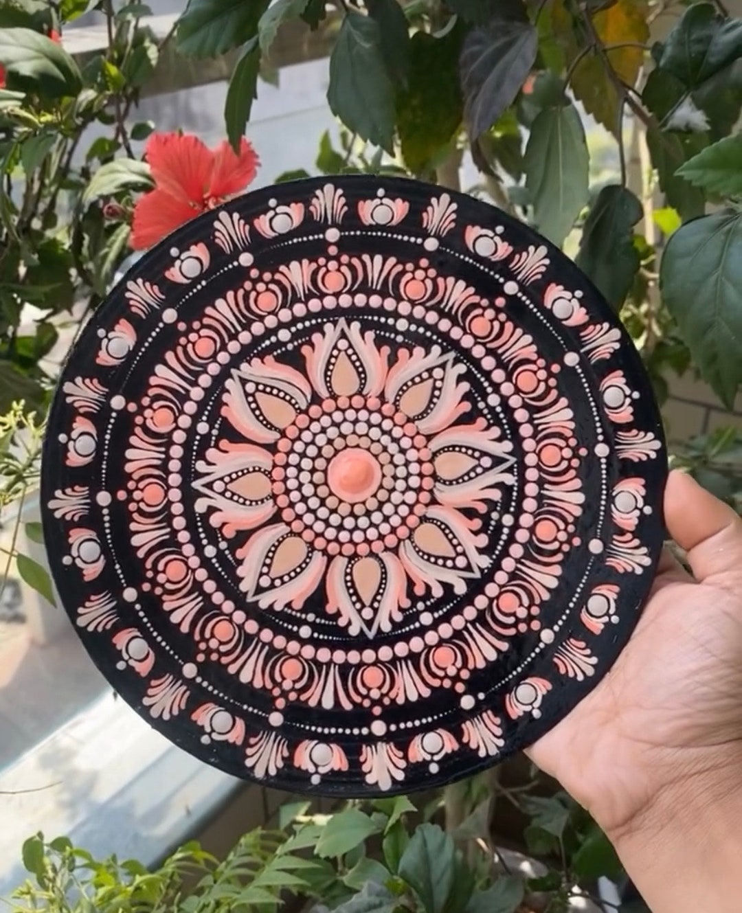 Handmade Mandala Wall Art, Wall Decor, Home Decor Round MDF Mandala ...