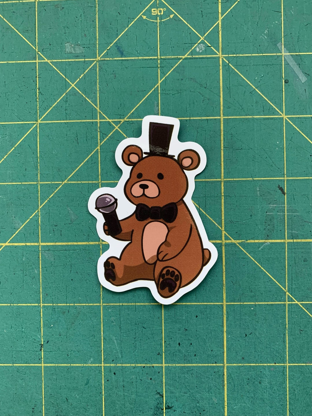 Freddy Fazbear Sticker Five Nights at Freddy's - Etsy