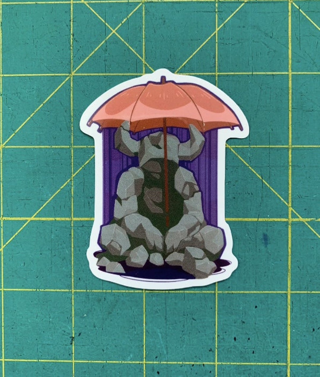 Undertale Statue Sticker - Etsy