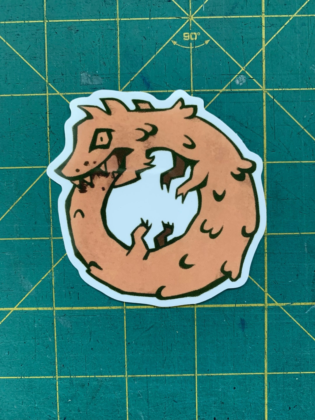 Ouroboros Sticker Inscryption - Etsy