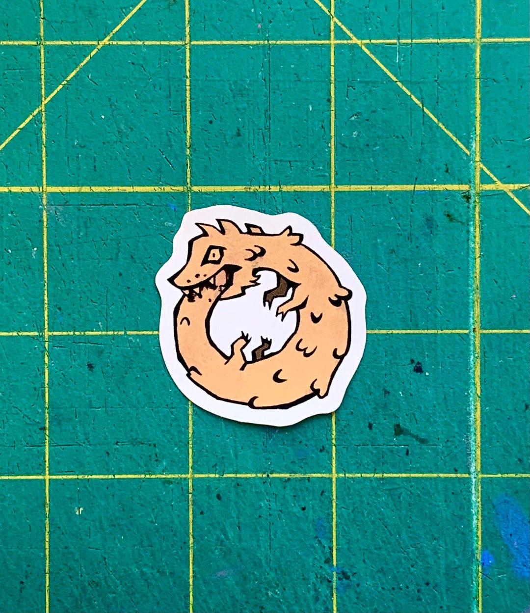 Ouroboros Sticker | Inscryption - Etsy