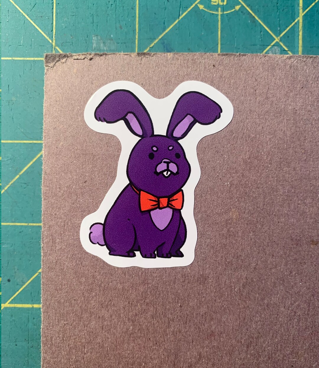 Bonnie The Bunny Fnaf Sticker Etsy