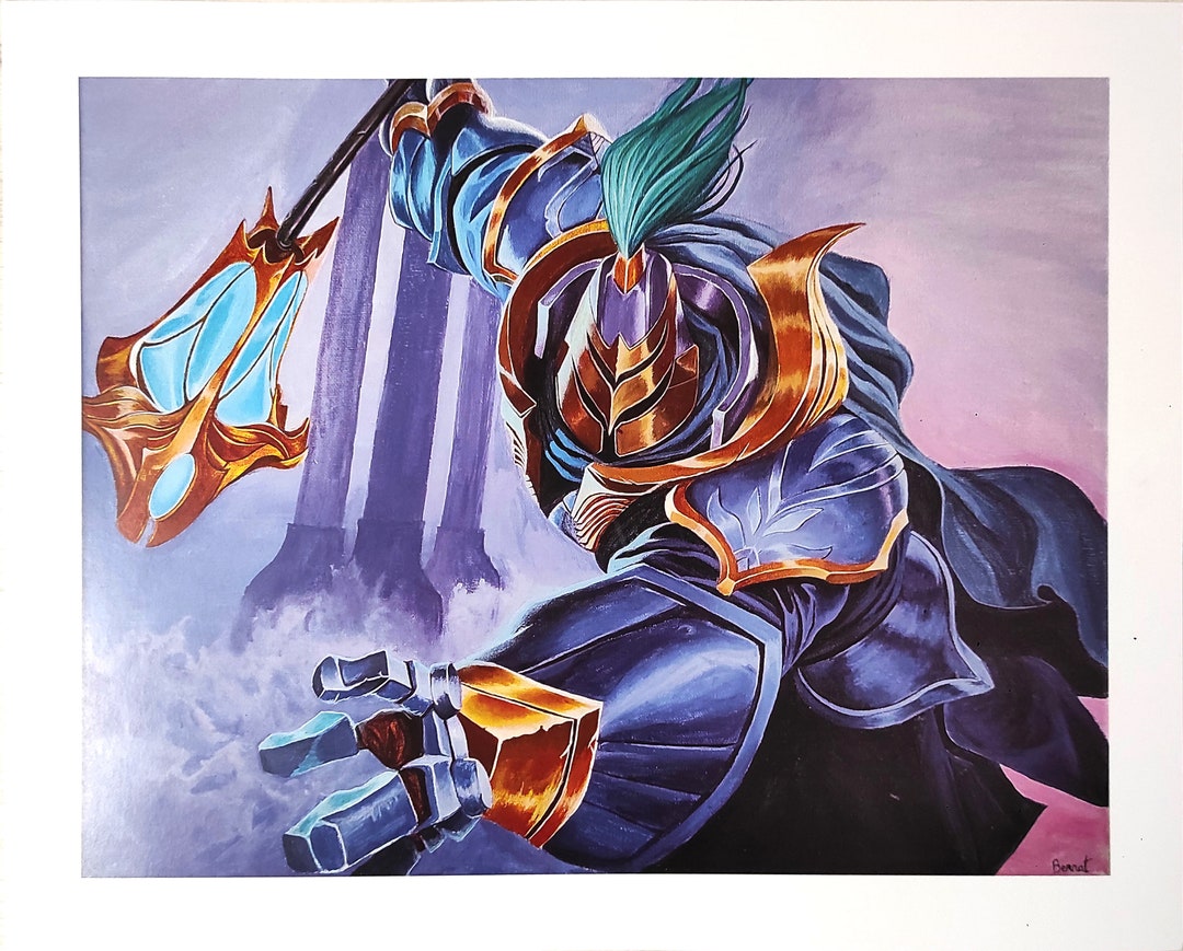 Original Art Print Jax - Etsy