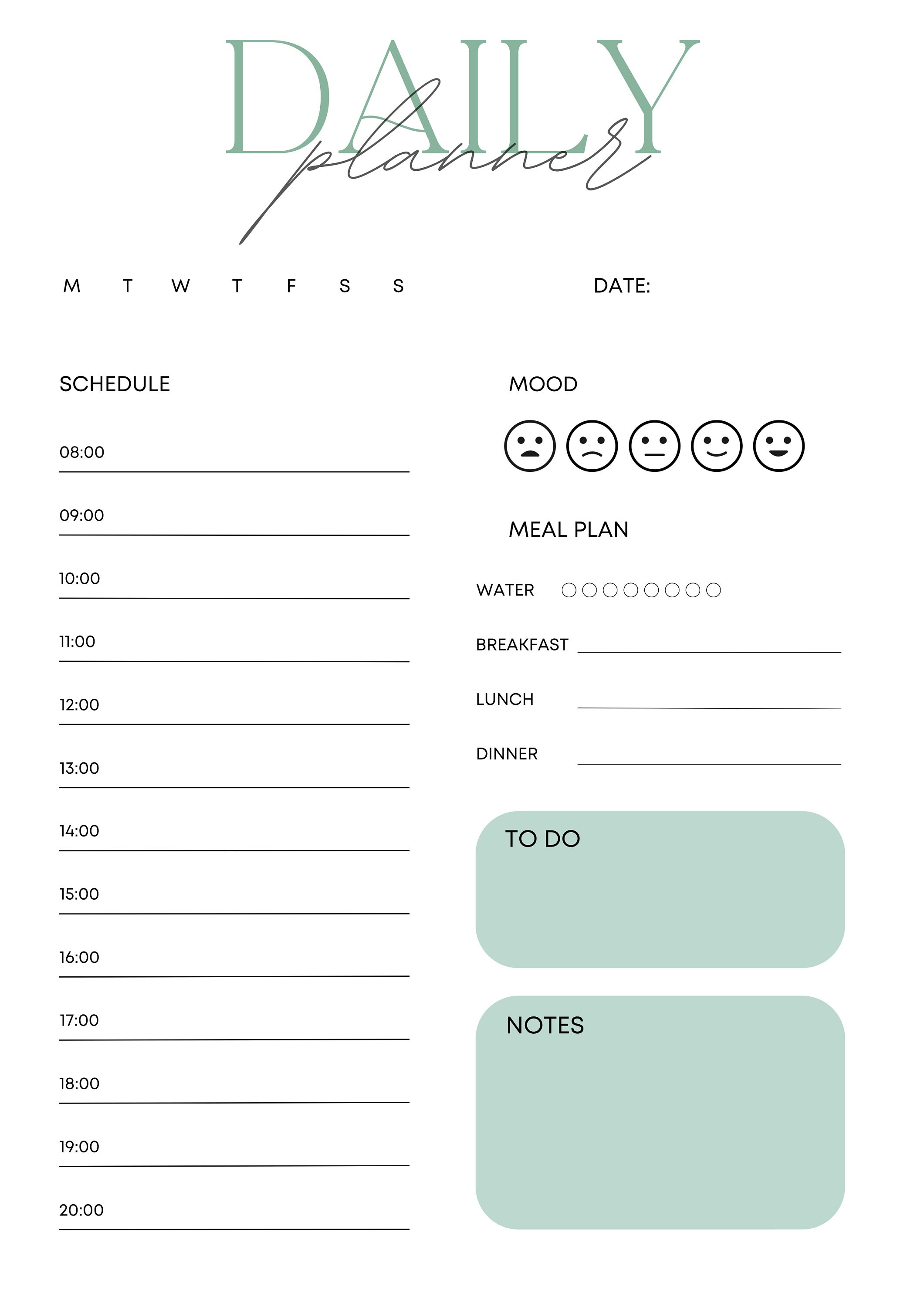 Digital Planner, Printable Planner, Ultimate, Digital Organizer: Plan ...
