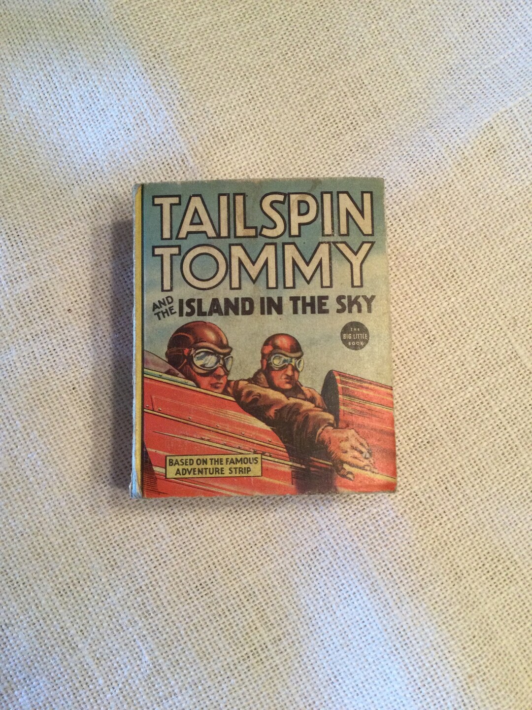Tailspin Tommy and the Island in the Sky - the Big Little Book - Etsy