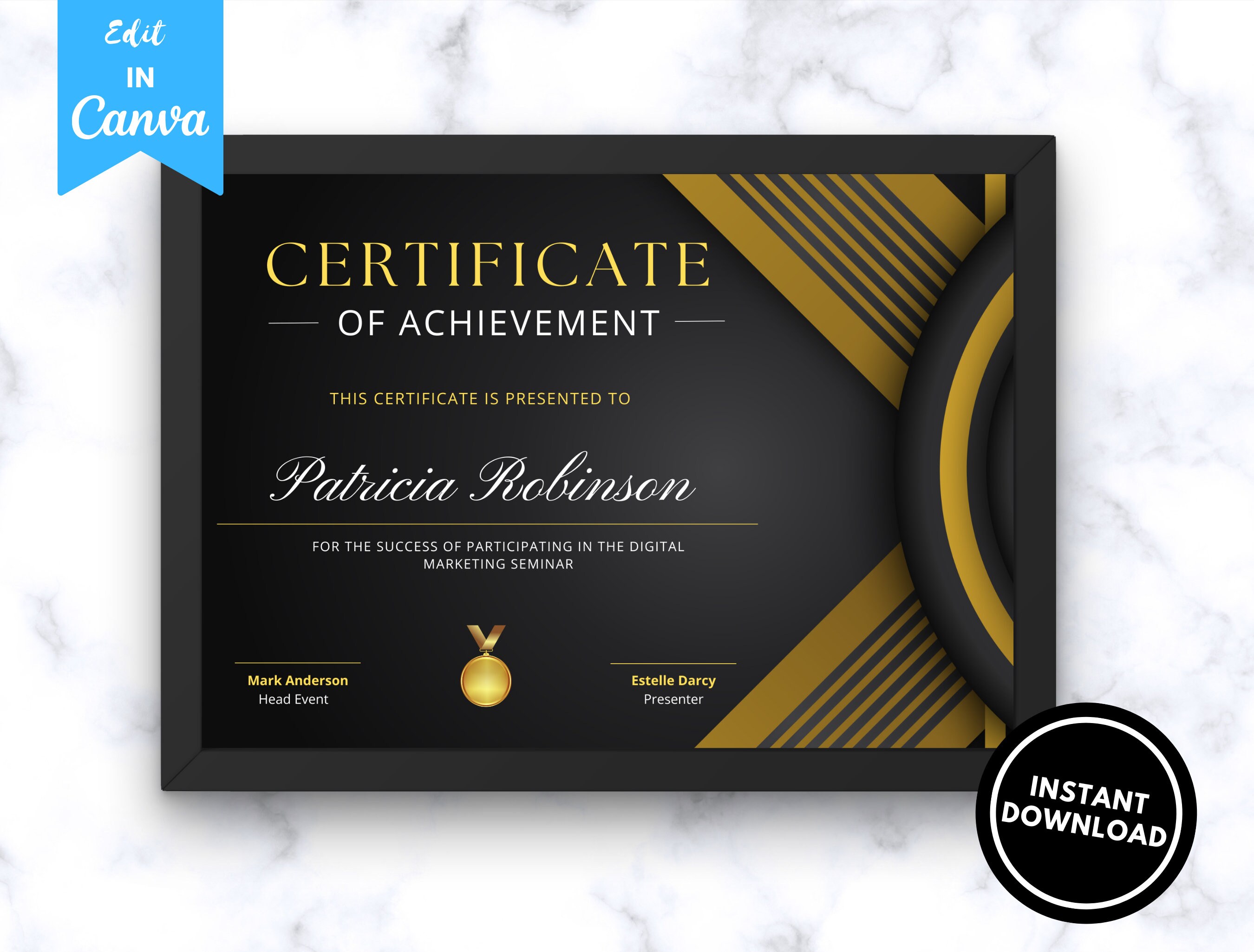 Iq Certificate Template