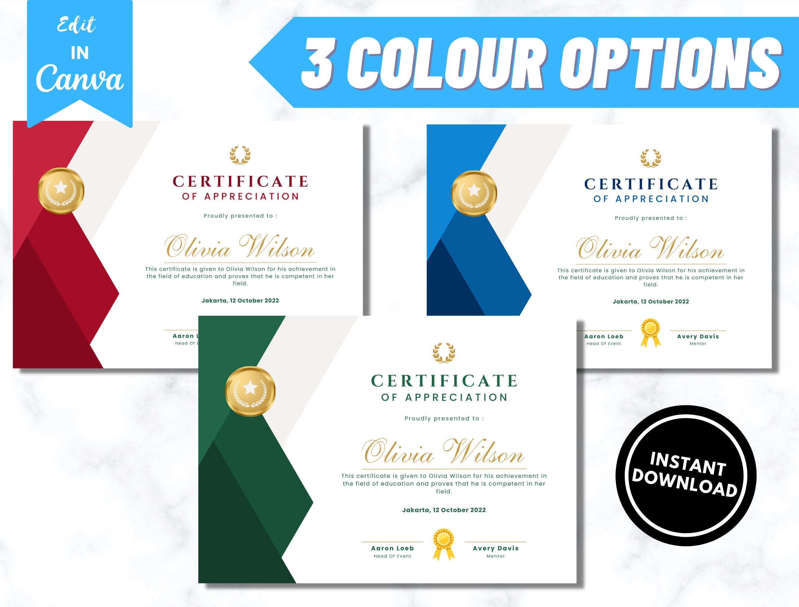 Avery Certificate Templates