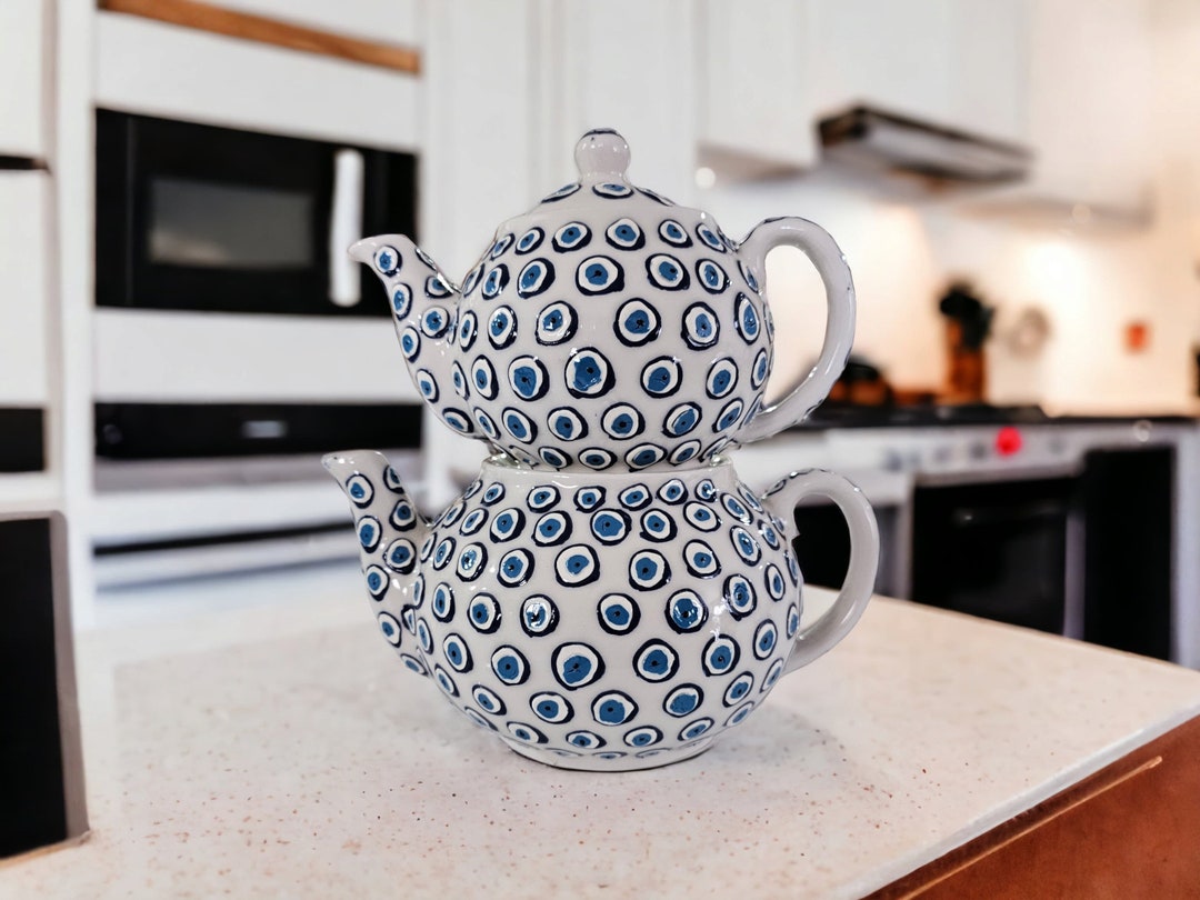 Ceramic Teapot Set, Turkish Teapot Set, Turkish Samovar Tea Maker ...