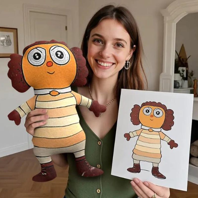 Stuffed Animal From Drawing - Etsy