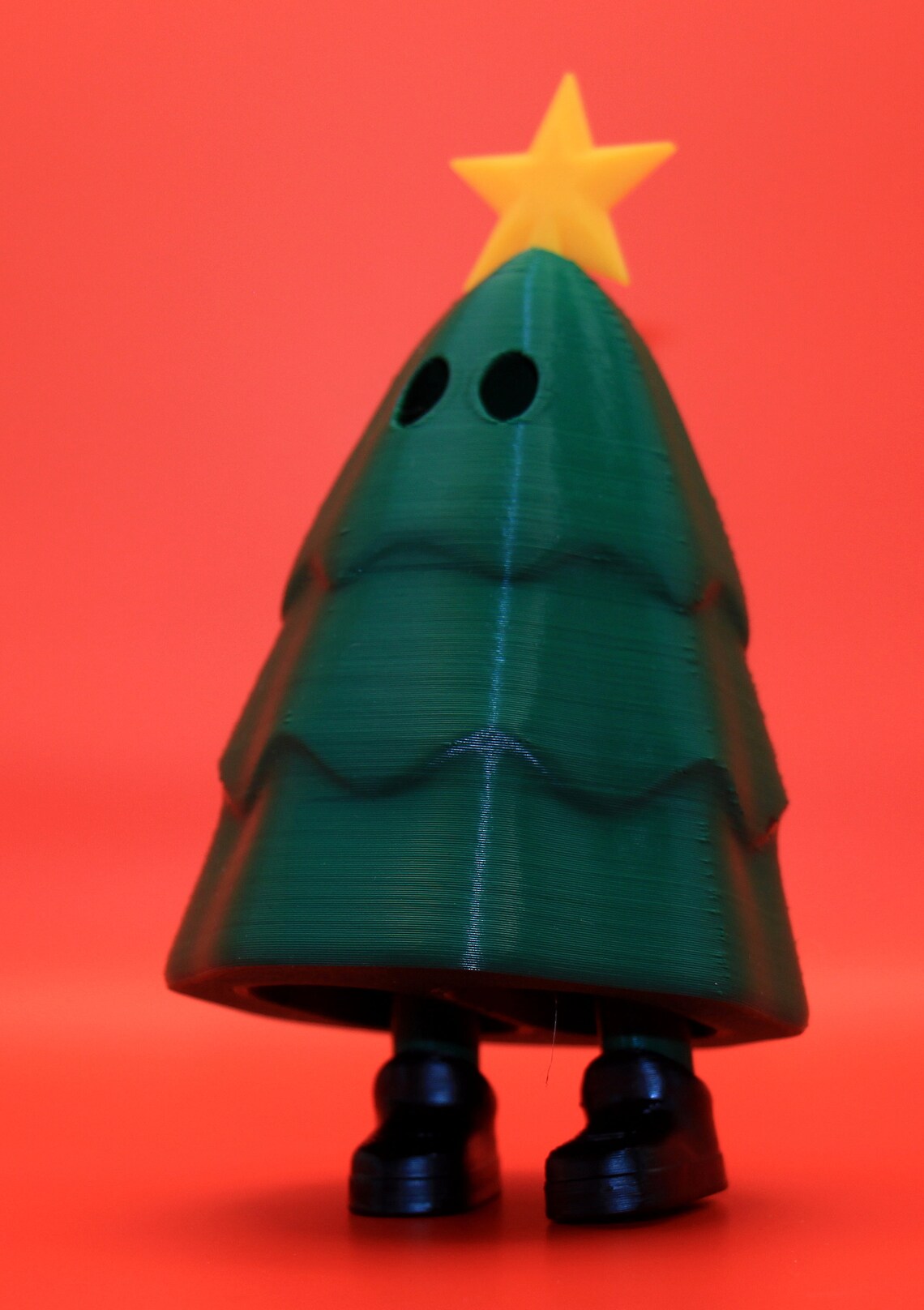 Cute Christmas Tree With Feet 3D Printed Christmas Tree / Christmas ...