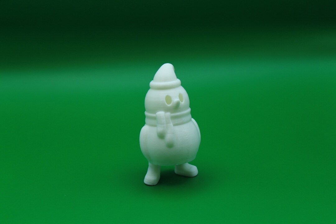 Cute Snowman With Feet 3D Printed Snowman / Christmas Decor - Etsy