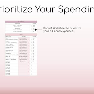Annual Budget Spreadsheet | Simple Annual Budget | Personal Finances ...