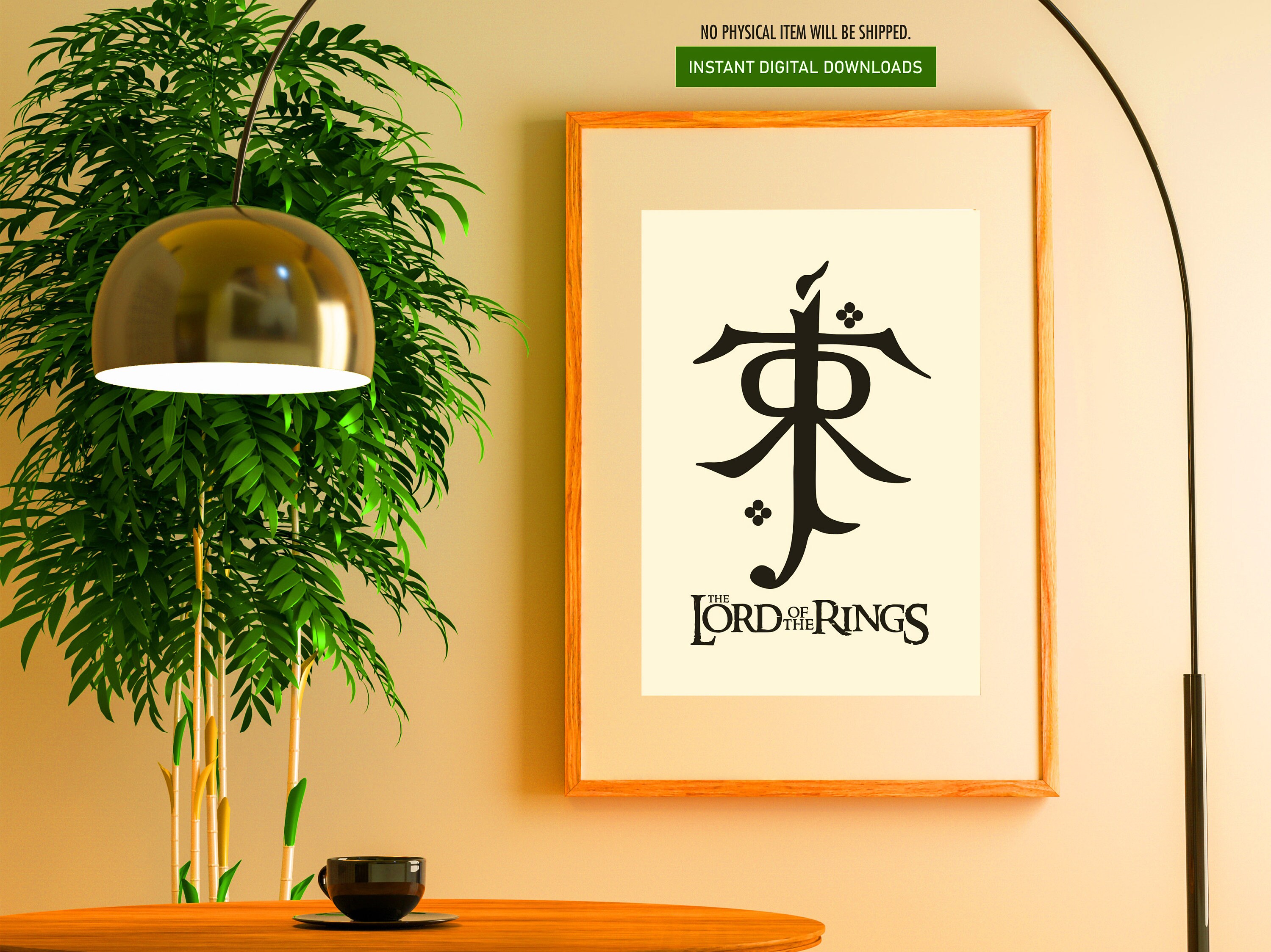 Tolkien Dwarvish Symbols Decorative
