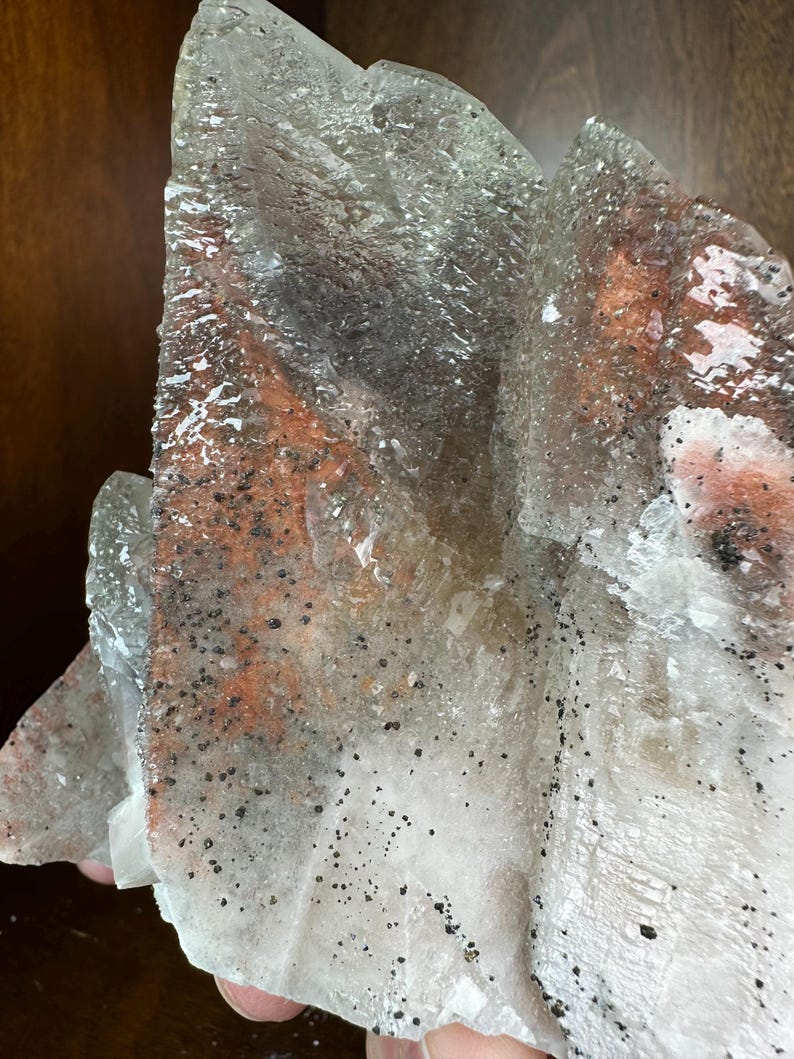Vibrant Dogtooth Calcite With Hematite and Chalcopyrite From Daye Mine ...