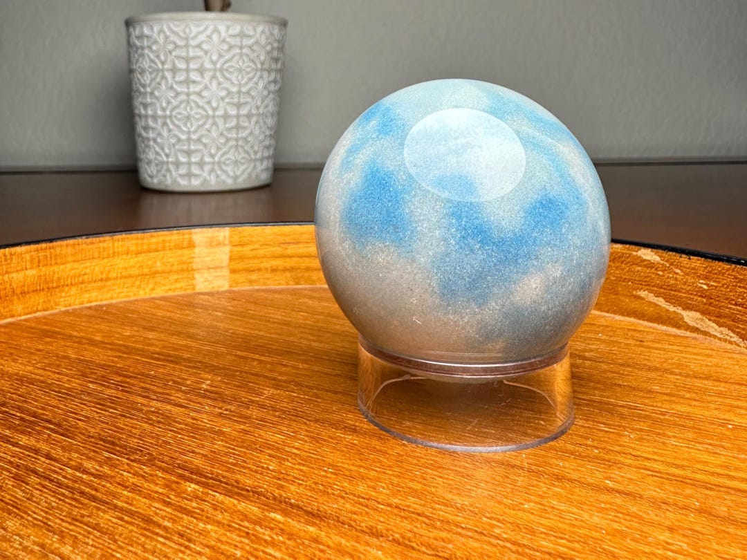 Magical Trolleite Sphere With Puffy Cloud Patterns Polished Crystal ...