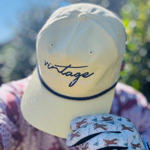 Vintage Golf Hat, Golf Rope Cap, Golf Lover Hat, Dad Golf Hat Gift ...