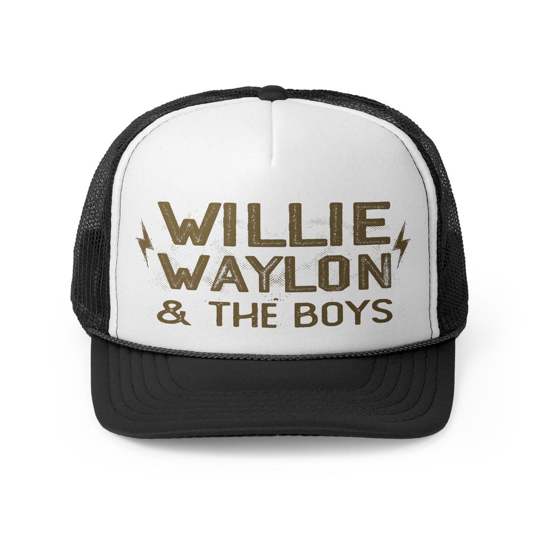 Willie Waylon & the Boys Trucker Cap, Country Music Festival Hat ...