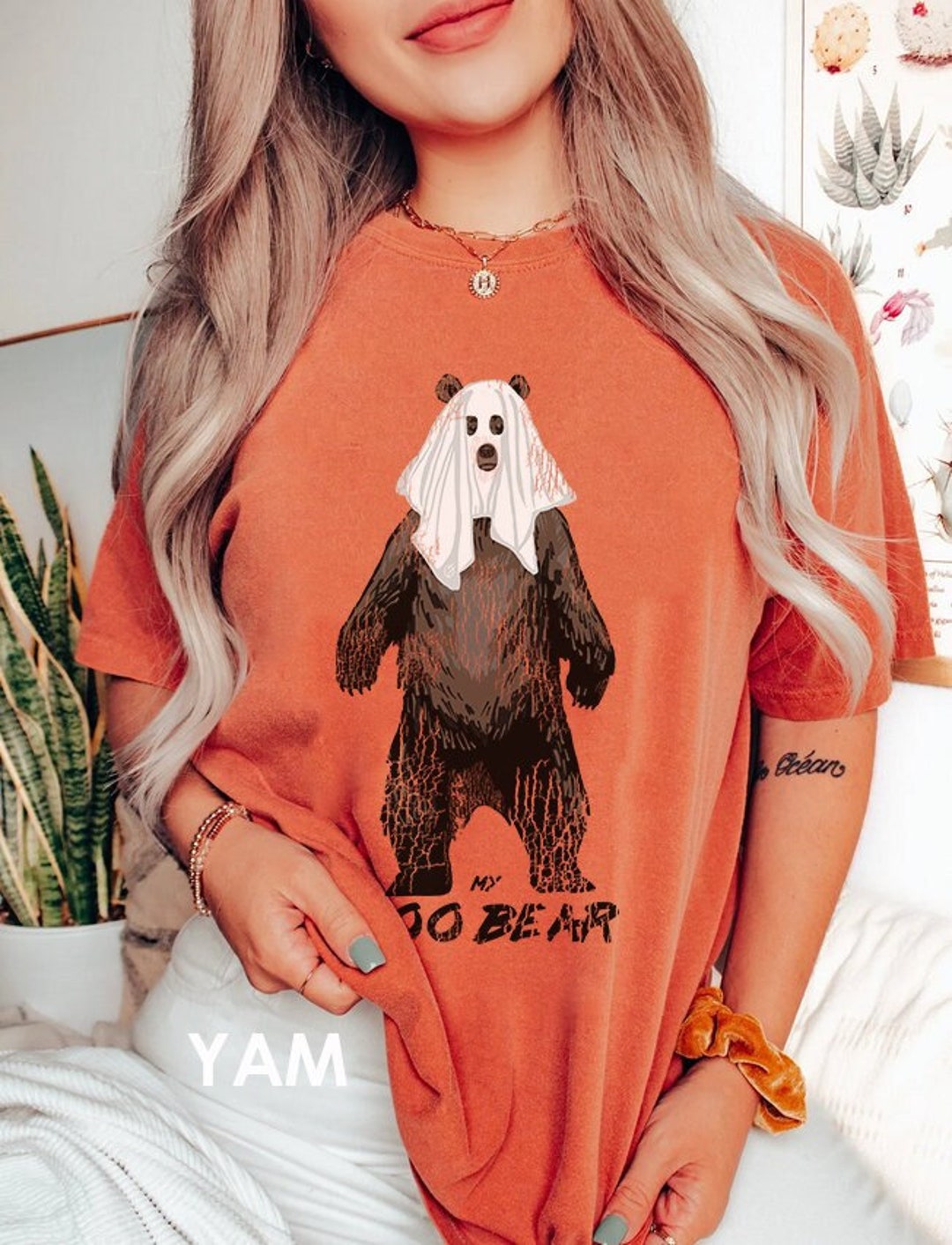 Camisa de Halloween Mi oso Boo Divertido Retro - Etsy España