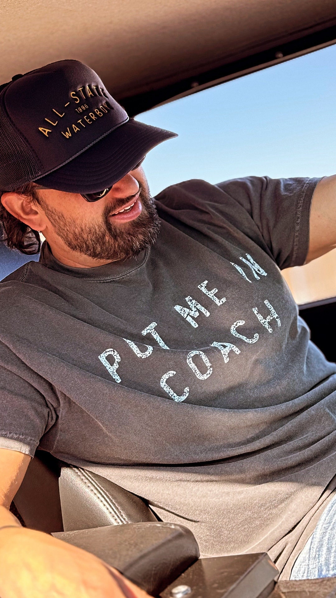 Put Me in Coach Tee - All-state Football - Football Shirt - Vintage ...