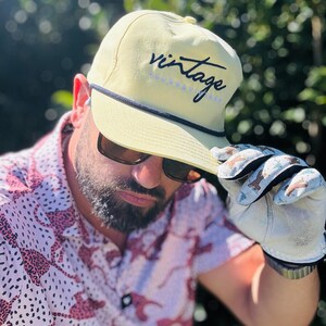 Vintage Golf Hat, Golf Rope Cap, Golf Lover Hat, Dad Golf Hat Gift ...