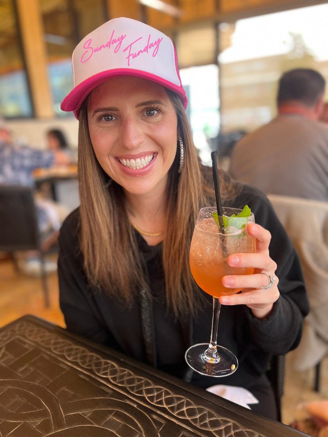 Girls Trucker Hat - Sunday Funday Hat - Girls Weekend Hat ...